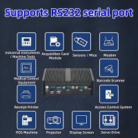 China Industrial Pc N150 Processor 2 Realtek 8111H Gigabit Ethernet Port 2 COM 1 DP 2 HD-MI 3 USB2.0 3 USB3.0 DDR4 Mini Computer for sale