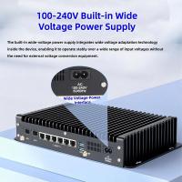 China Mini Router With Intel Core I5 1235U Processor 6 LAN Ports And 2 10G SFP Optical Ports For Enterprise Offices And Factories for sale
