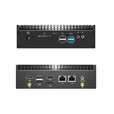 China Intel Core I7 1270P Processor Mini PC With 2 LAN 2 HD-MI 1 DP 1 Type-C For Daily Office Security Monitoring for sale
