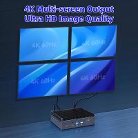 China Intel Core I7 1270P Processor Mini PC With 2 LAN 2 HD-MI 1 DP 1 Type-C For Daily Office Security Monitoring for sale