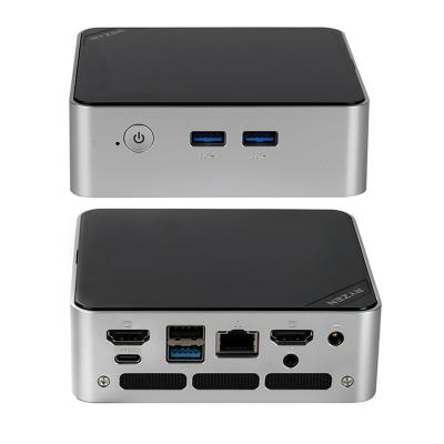 China AMD Ryzen R3 4300U Processor Mini Pc With 1 RJ45 Gigabit Ethernet Port 2 HD-MI 1 Type-C For Home Entertainment Business Office And Gaming for sale