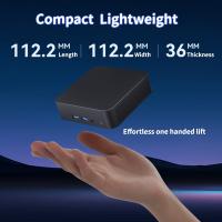 China Intel N250 Processor Home Office Mini PC With Single LAN Port for sale