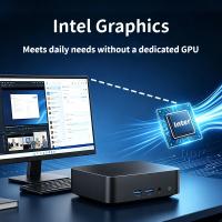 China Intel N250 Processor Home Office Mini PC With Single LAN Port for sale