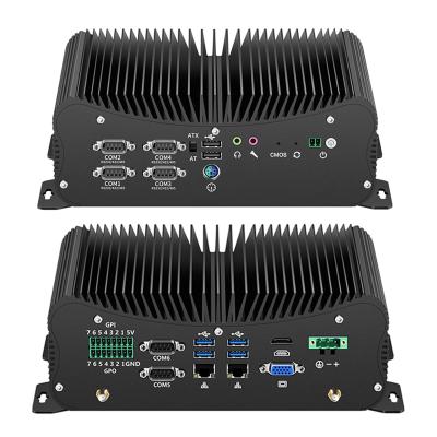 China Intel Core i7 8650U Processor Industrial PC With 6 COM 2 LAN 14 GPIO for sale