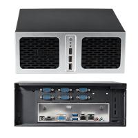China Intel Celeron G6900 Processor Industrial Mini PC With 6 COM 2 LAN for sale