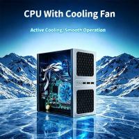 China Intel Celeron G6900 Processor Industrial Mini PC With 6 COM 2 LAN for sale