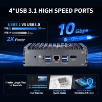 China Intel Core i7 1185G7 Processor Soft Router With 6 LAN 4 USB3.1 for sale