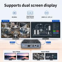 China Intel Celeron J6412 Processor Soft Router With 6 Lan 1 HD-MI 1 DP for sale