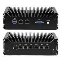 China Intel Celeron 3865U Processor Soft Router With 8 LAN 1 Reset button for sale