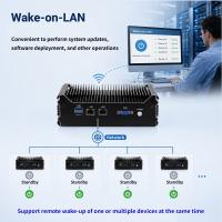 China Intel Celeron 3865U Processor Soft Router With 8 LAN 1 Reset button for sale