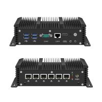China Intel Core i5 8279U Processor Soft Router 6 LAN 1 RS232 COM 1 RJ45 COM for sale