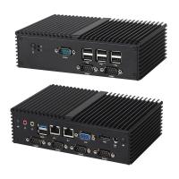 China Intel Celeron J1900 Processor Fanless PC DDR3L 8GB With 7COM 2LAN Industrial PC for sale