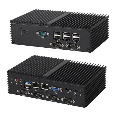 China Intel Celeron J1900 Processor Fanless PC DDR3L 8GB With 7COM 2LAN Industrial PC for sale