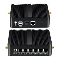 China 6 Ethernet Firewall Mini PC Intel Celeron J1900 With DDR3L RAM And MSATA SSD for sale