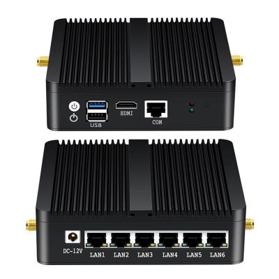 China 6 Ethernet Firewall Mini PC Intel Celeron J1900 With DDR3L RAM And MSATA SSD for sale