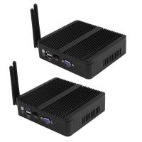 China Intel J1900 Mini PC Firewall PFsense 4 Gigabit LAN Win10 Supports Dual Display for sale