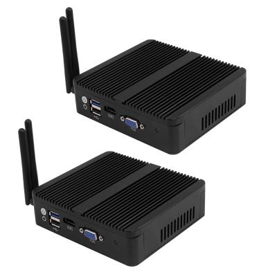 China Intel J1900 Mini PC Firewall PFsense 4 Gigabit LAN Win10 Supports Dual Display for sale