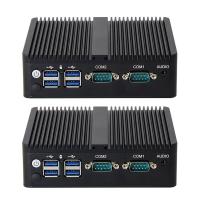 China Intel Celeron J6412 Industrial Mini PC 4 Core 4 Thread With Dual LAN Dual COM for sale
