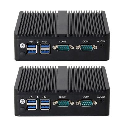 China Intel Celeron J6412 Industrial Mini PC 4 Core 4 Thread With Dual LAN Dual COM for sale