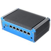China 6 RJ45 Ethernet Soft Router PC With DDR4 Up To 8G And Intel Celeron 3865U Processor for sale