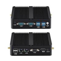 China Intel Industrial Mini PC With DDR4 8G MSATA SSD Dual LAN HD Display Linux for sale
