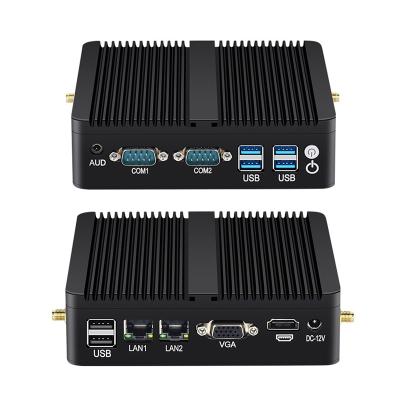 China Intel Industrial Mini PC With DDR4 8G MSATA SSD Dual LAN HD Display Linux for sale