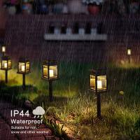 China Flameless Solar Garden Hanging Candle Light Outdoor Waterproof LED for sale