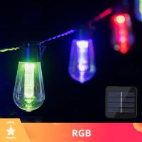 China LED Outdoor String Lights With Shatterproof Bulbs Garden Hanging Backyard Lights for sale