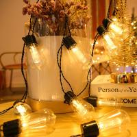 China LED Outdoor String Lights With Shatterproof Bulbs Garden Hanging Backyard Lights for sale