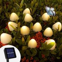China 2700K IP55 Solar Powered LED String Lights / Mushroom Solar Garden Lights Wedding Festive Decoration for sale