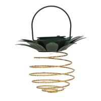 China Solar Pineapple Light LED Copper Wire String Lights For Garden Decoration for sale