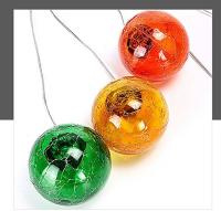 China RGB Emitting Color Solar LED Garden Lights Portable Outdoor Decoration for sale