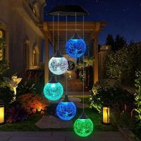 China RGB Emitting Color Solar LED Garden Lights Portable Outdoor Decoration for sale
