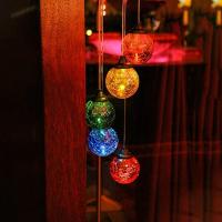 China RGB Emitting Color Solar LED Garden Lights Portable Outdoor Decoration for sale