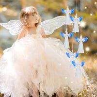 China 60lm Solar Wind Chime Light Color Changing 2700K Soft Warm White for sale