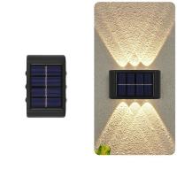 China WINXU IP65 Waterproof Solar Led Lights Outdoor Landscape Balcony Decorative Wall Light for sale