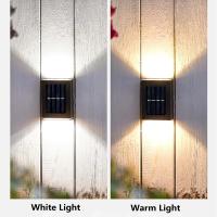China WINXU IP65 Waterproof Solar Led Lights Outdoor Landscape Balcony Decorative Wall Light for sale