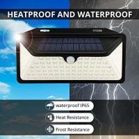 China 240V Motion Sensor Solar Powered LED Wall Light Wireless Outside Security Wall Lights for sale