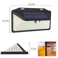 China 240V Motion Sensor Solar Powered LED Wall Light Wireless Outside Security Wall Lights for sale