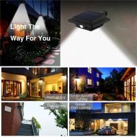 China Wireless Security Night Solar Waterproof Wall Light 158lm With Screwdriver for sale