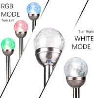 China Anti Crack Glass Ball Solar LED Garden Lights Street Cricket Light 5V for sale