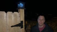 China Solar Powered Fence Post Cap Lights Waterproof Square Solar Powered Deck Post Cap Lights for sale