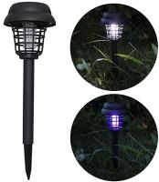 China Portable Outdoor Solar Mosquito Killer Lamp 3.7v RoHS 20000h Lifespan for sale