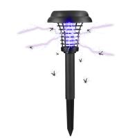 China Portable Outdoor Solar Mosquito Killer Lamp 3.7v RoHS 20000h Lifespan for sale
