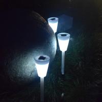 China 2700K Hollow Butterfly Insert Solar LED Garden Lights Colorful for sale