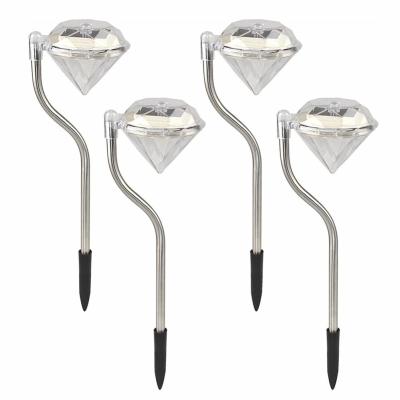 China Stainless Steel Spotlight Led Solar Lawn Light 0.5w 60lm/w for sale