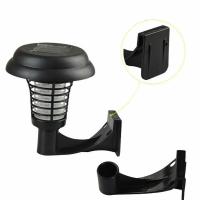 China Garden Lawn Pest Control MPPT Solar Powered LED Wall Light Bug Zappers for sale