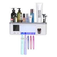 China Amorphous Silicon Power Supply Uv Sanitizer Toothbrush Holder ABS Household for sale