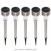 China IP55 Waterproof Solar LED Garden Lights 0.5W Outdoor Solar Walkway Lights for sale