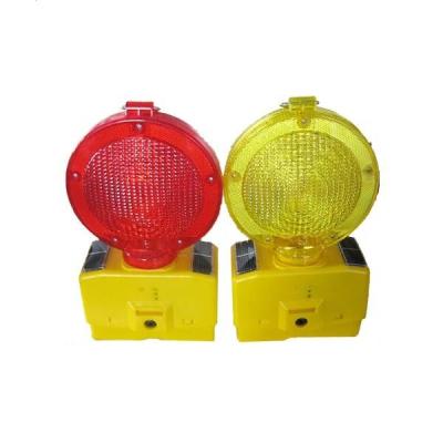 China Indicator Hand Held Solar Traffic Warning Light For Roadblock Flashing Lighting for sale